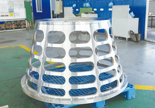 Machining work for centrifuge screen - Openex